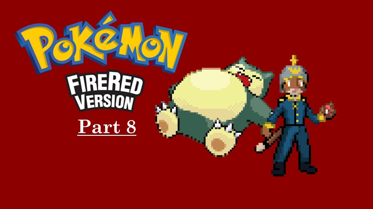 Pokémon FireRed Playthrough Part 8 - Sabrina and Snorlax - YouTube