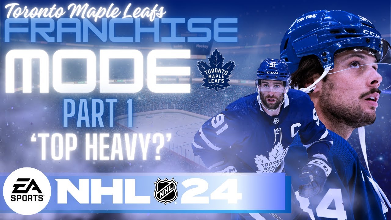 A NEW SERIES! - NHL 24 Toronto Maple Leafs Franchise Mode (Part 1 ...