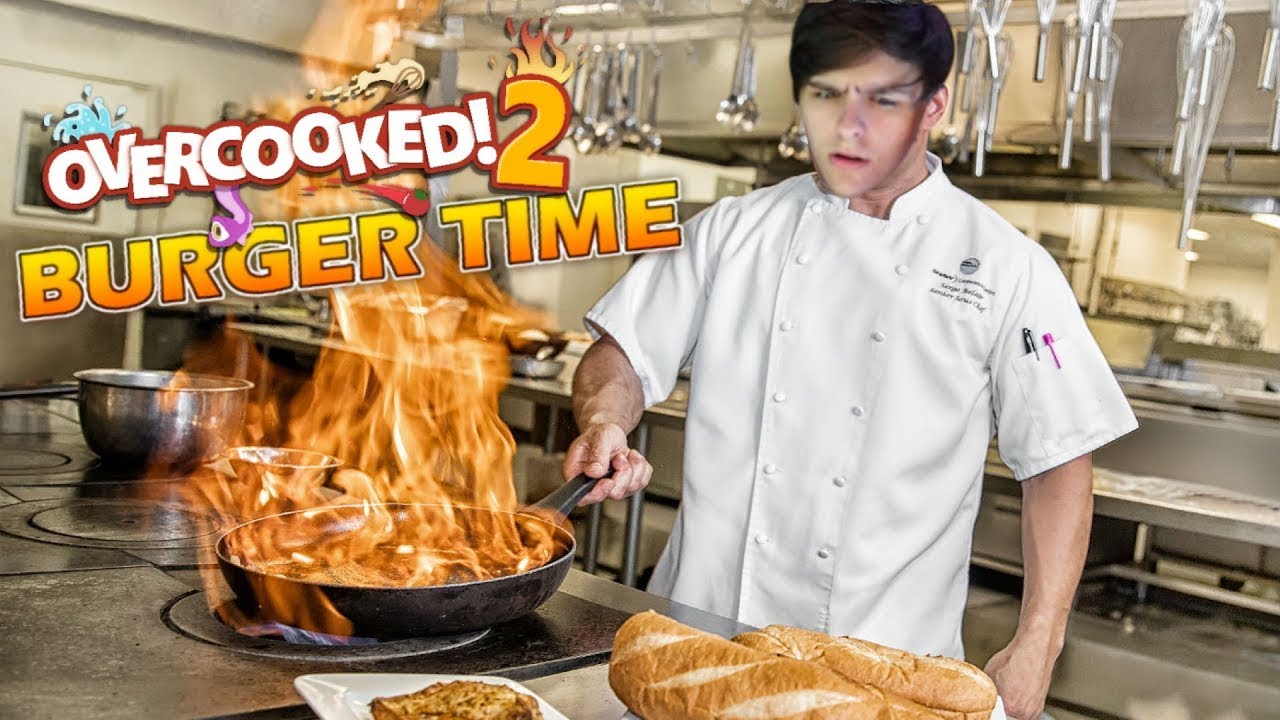 Overcooked! 2 - Burger Time (3 Star Challenge) - YouTube