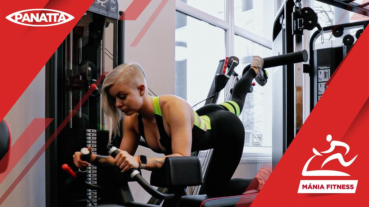 Szabó Nikolett - Panatta Master Gluteus - Farizom gép 1FE094 - YouTube