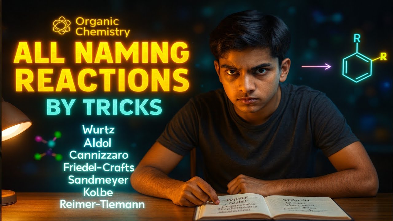 TRICKS FOR NAMING REACTION - All NAMING REACTION CLASS 12 | CHEMISTRY ...