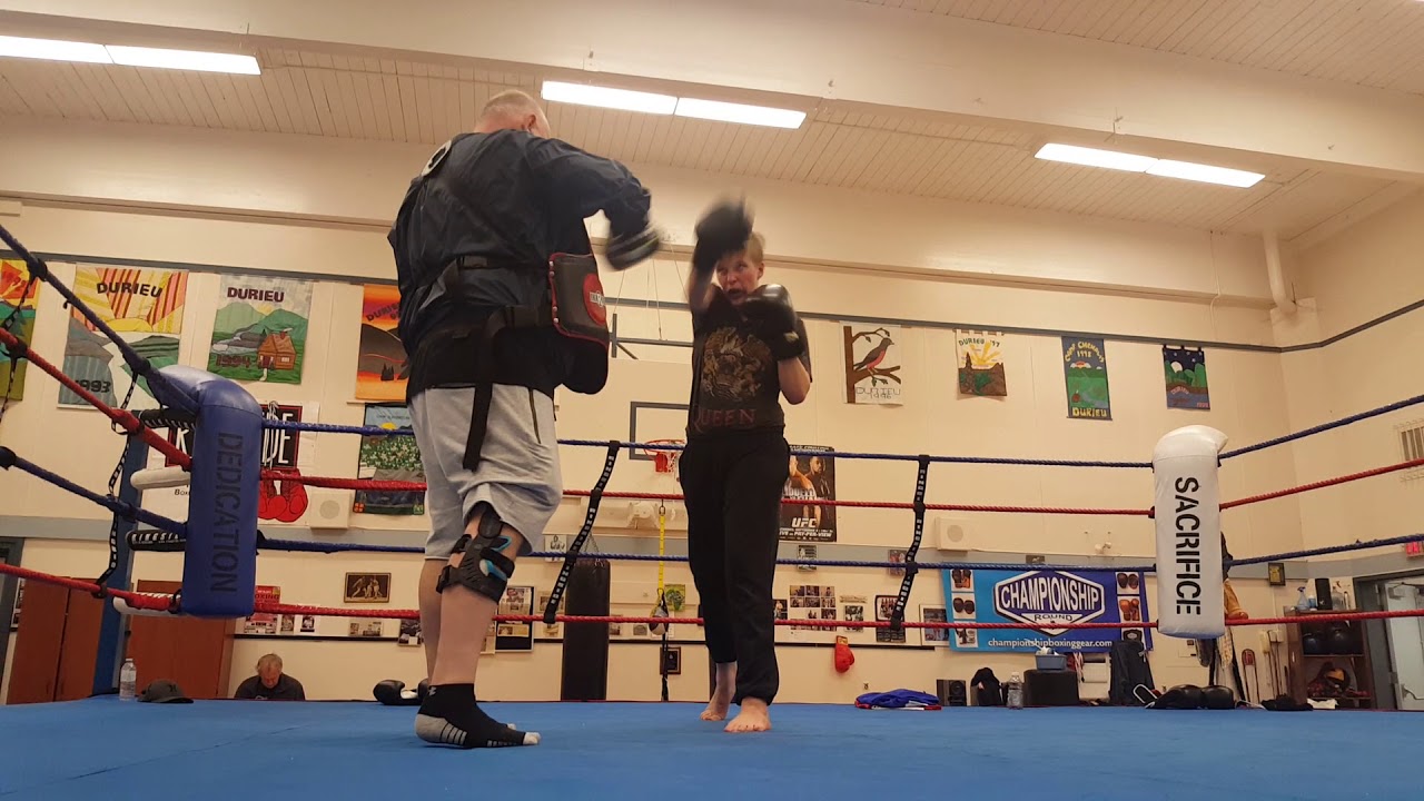 Boxing Practice At Abbotsford - Mission Boxing Club - YouTube