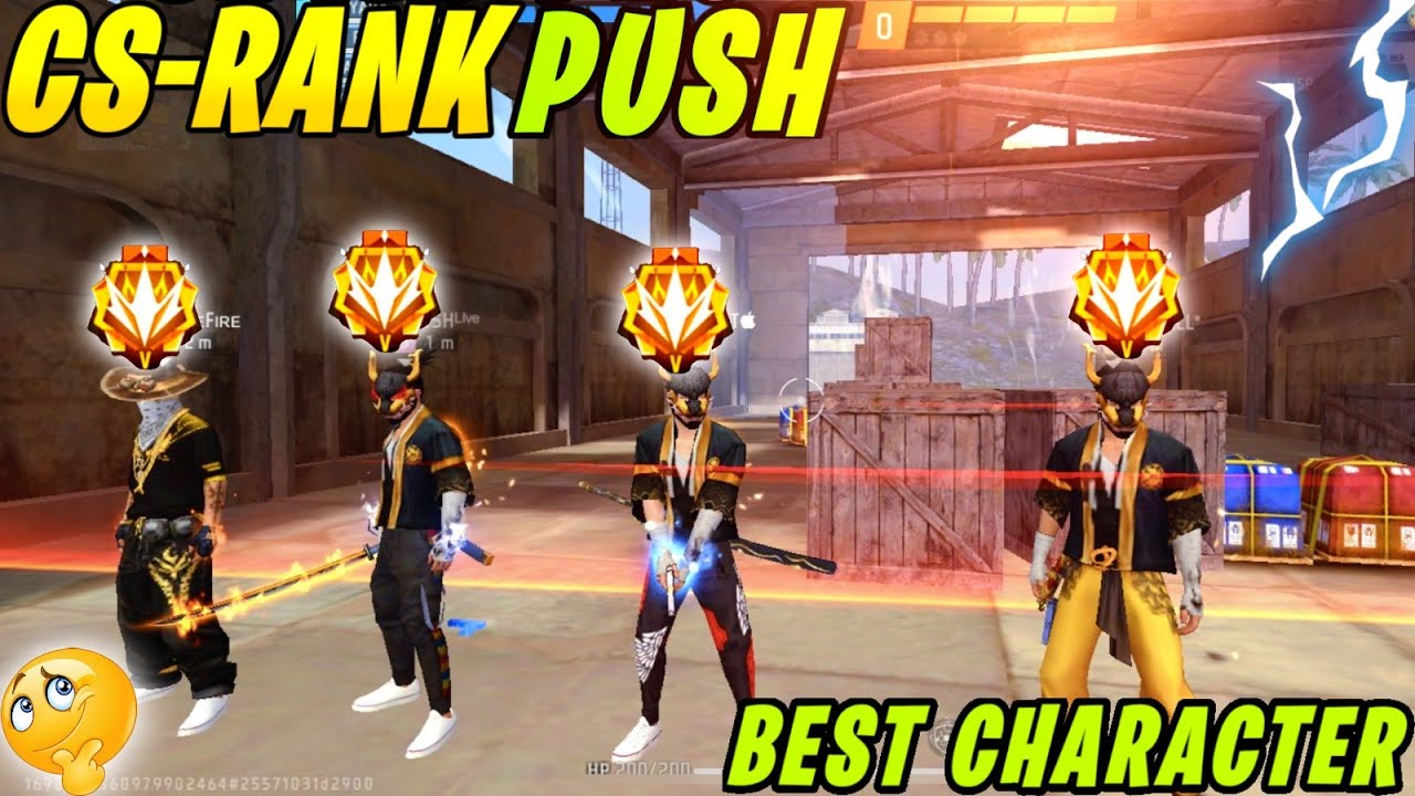 Playing Cs-Rank With Golden Season 1 Players | Free Fire Cs-Rank Push ...
