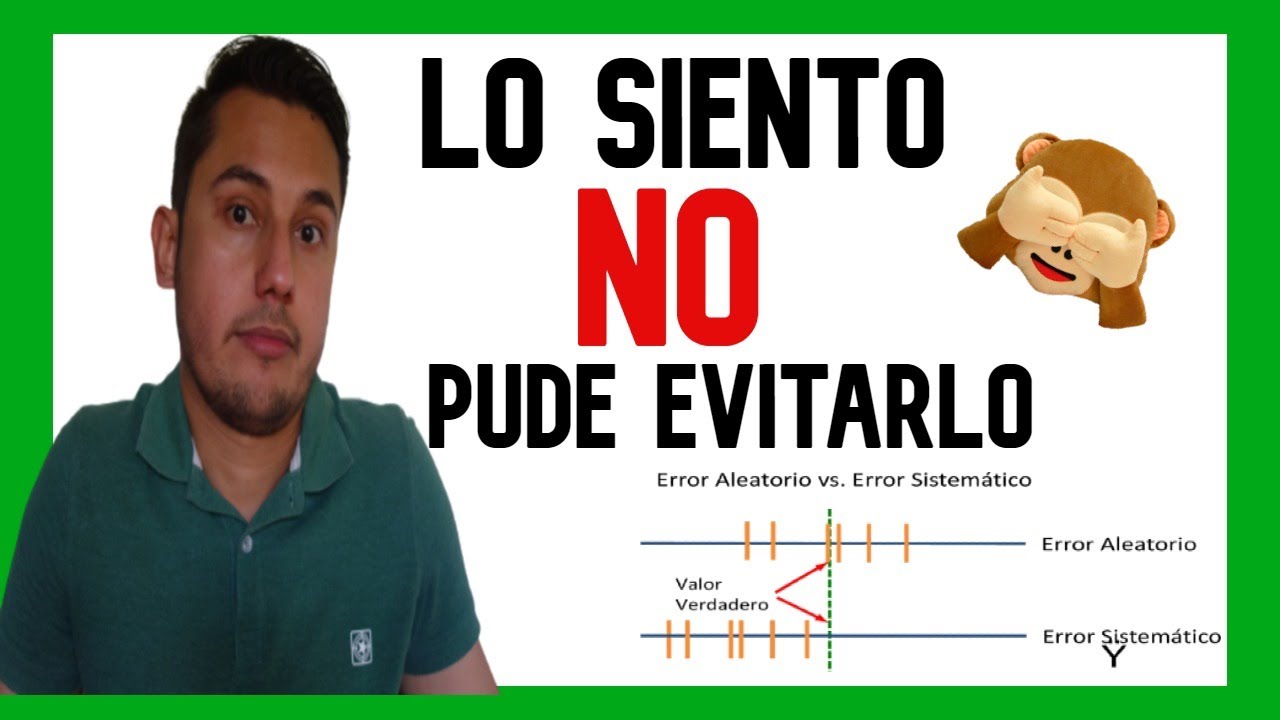 🥇 Error ALEATORIO y SISTEMATICO en el laboratorio [DIFERENCIA ...