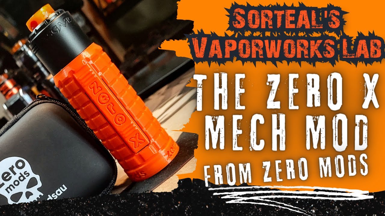 The Zero X Mechanical Mod from Zero Mods! - YouTube