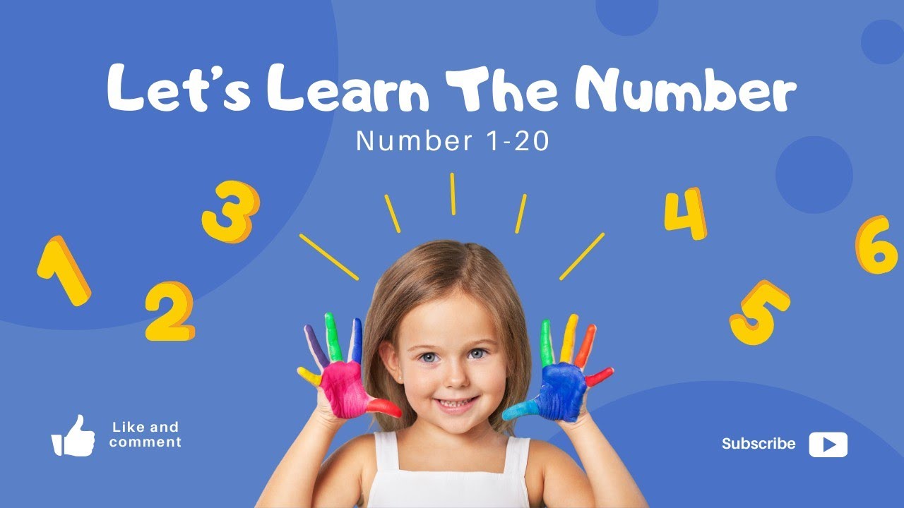 Counting fun for kids | 1 to 20 | Fun learning video for toddlers ...