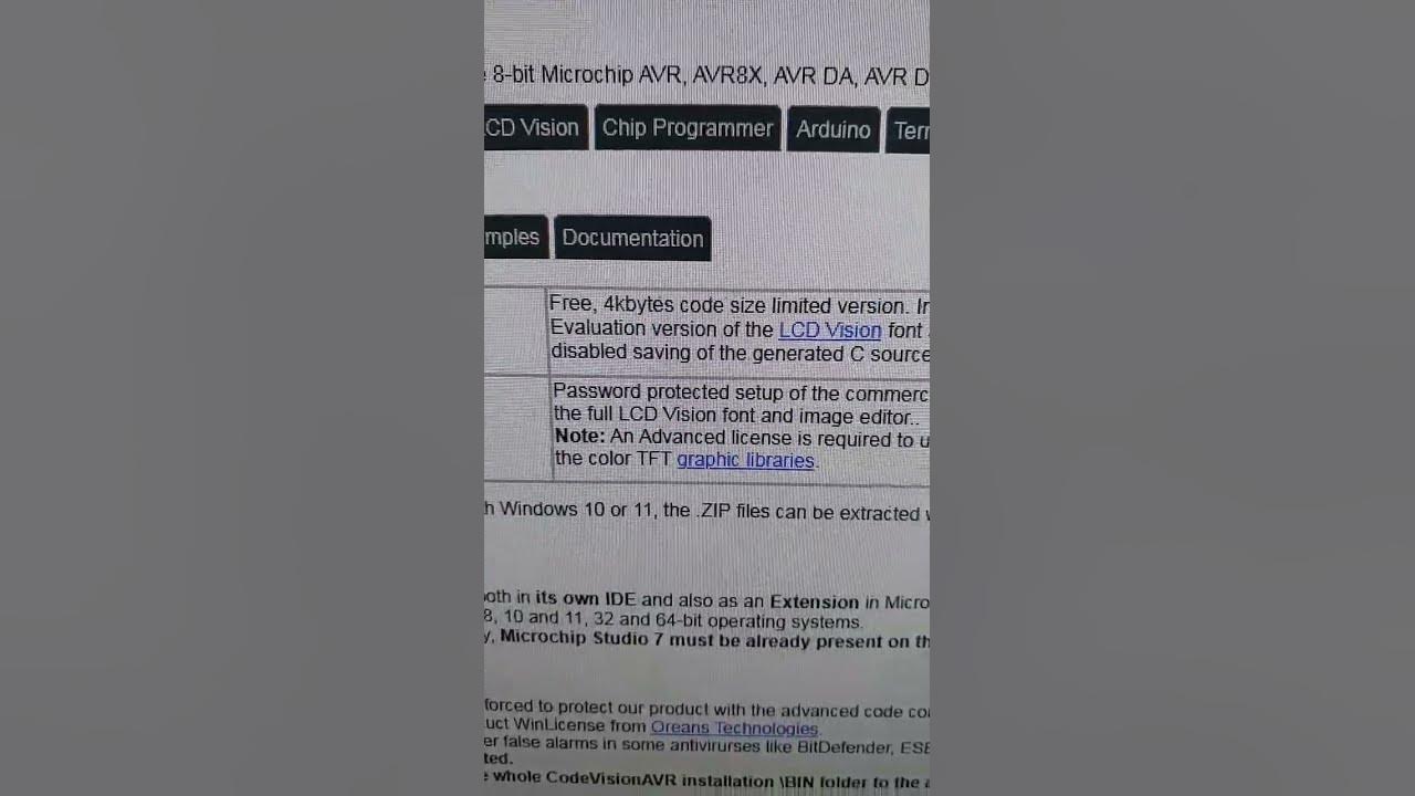 AVR ATmega128 개발을 위한 CodevisionAVR Evalulation Install 설치 - YouTube
