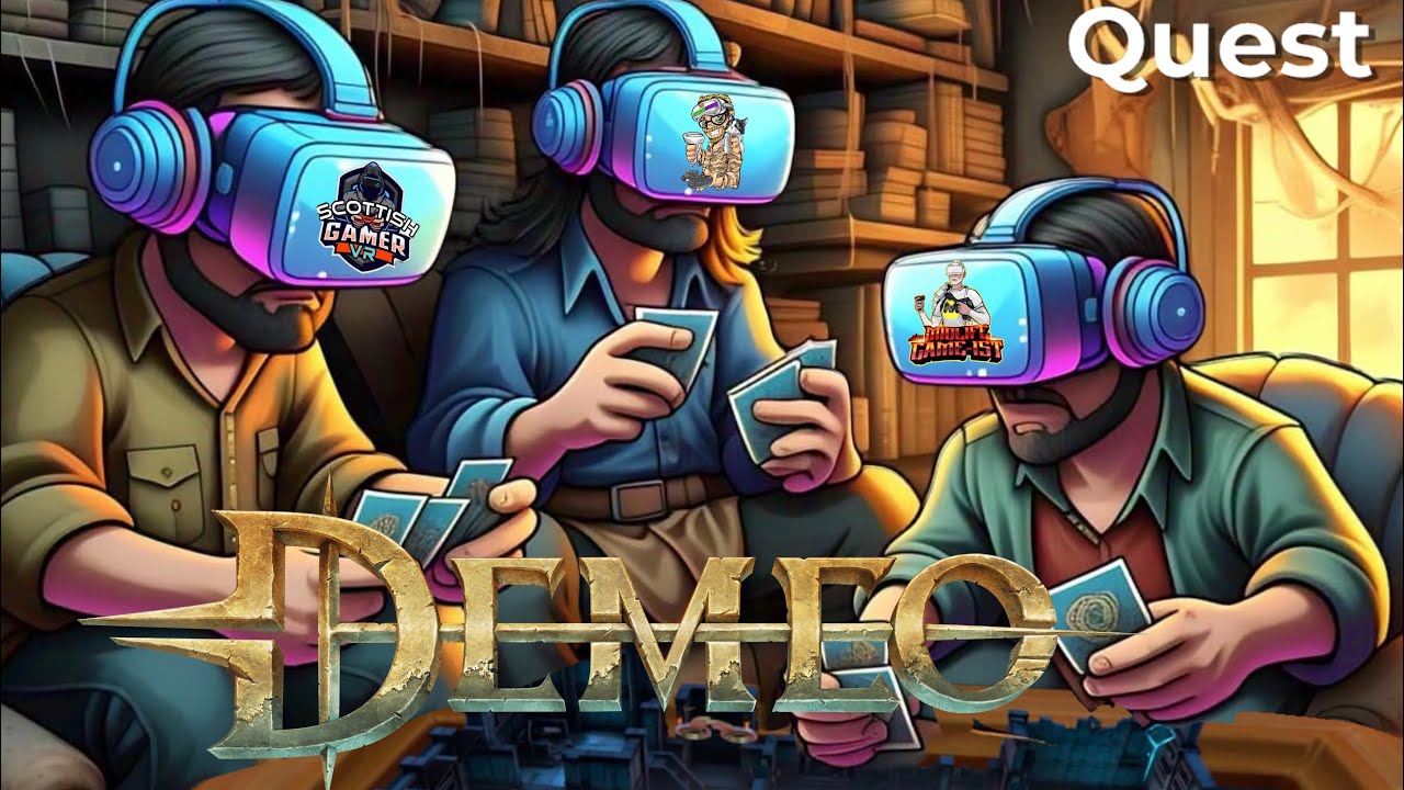 Dungeons & Dragons Gaming Night | Demeo | Meta Quest 3 | VR - YouTube