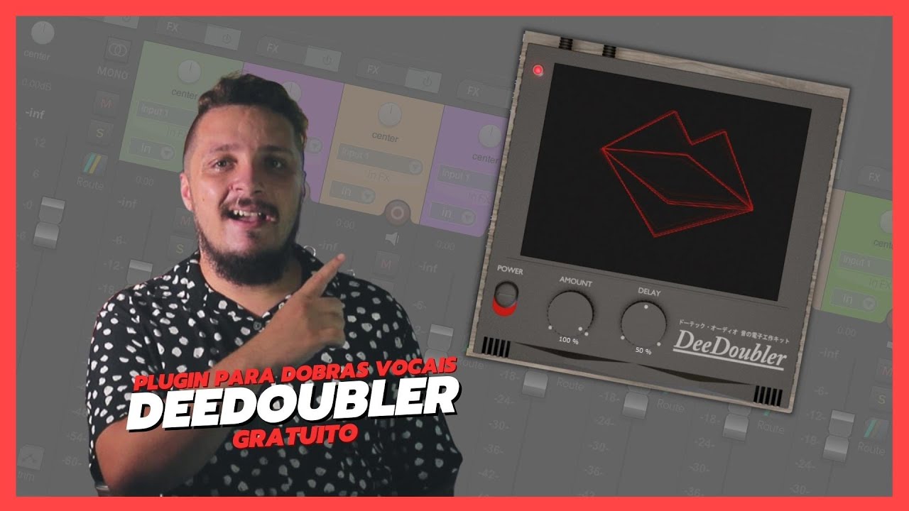 DeeDoubler Vocal Doubler - Plugin Gratuito para Dobras Vocais - YouTube