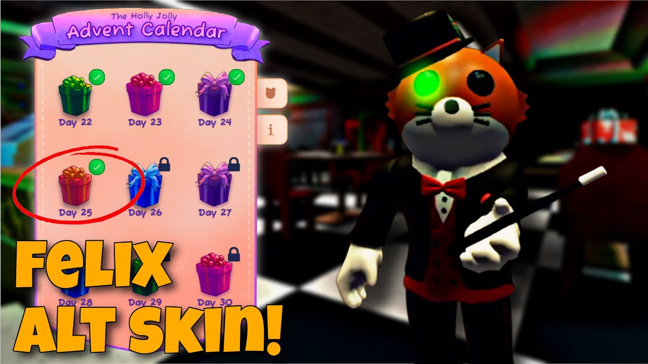 New Felix (Great Performer) Skin In Roblox Piggy! - YouTube