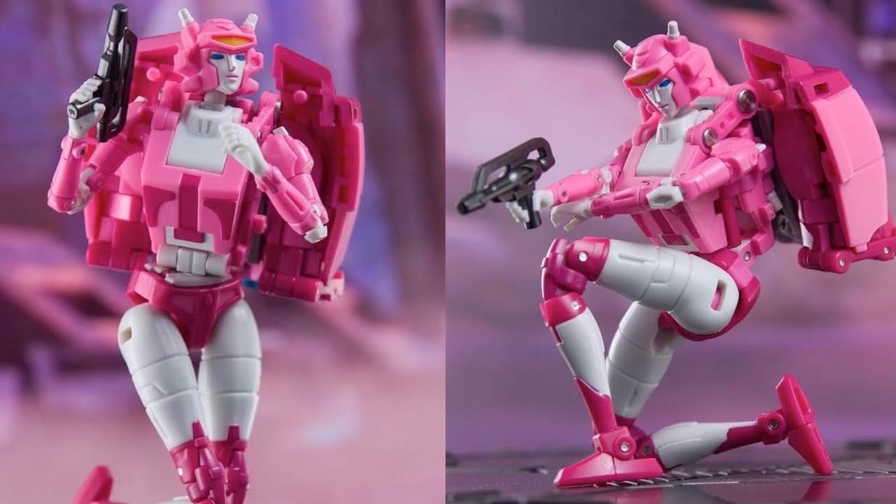New transformers elita 1 alie action figure revealed by dr wu - YouTube