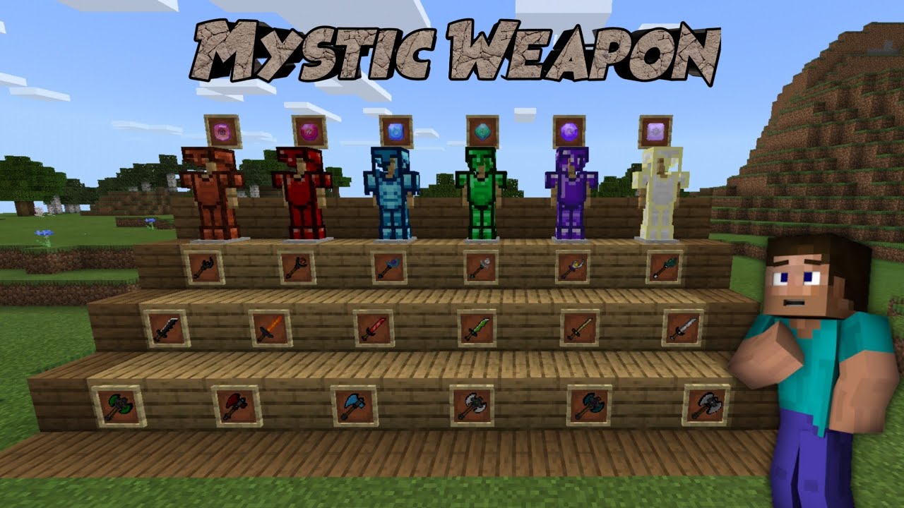 New Mystic Weapon Addon update | New armors & other changes | v.1.0.3 - YouTube