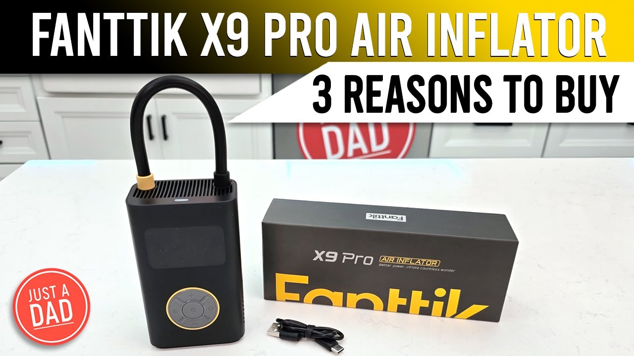 Fanttik X9 Pro Air Inflator 3 Reasons to Buy - YouTube