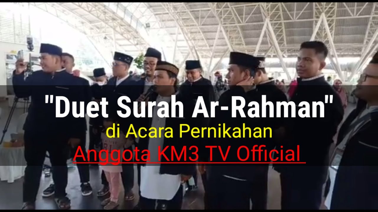 Kado Spesial Bacaan Surah Ar-rahman Acara Pernikahan Bersama Ust Mahrus ...