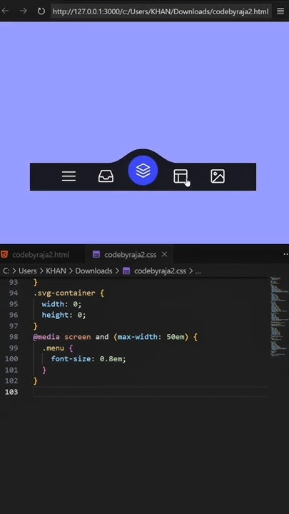 CSS Navbar Animation Design That Will AMAZE You #coding #frontendprojects #webdeveloper # ...