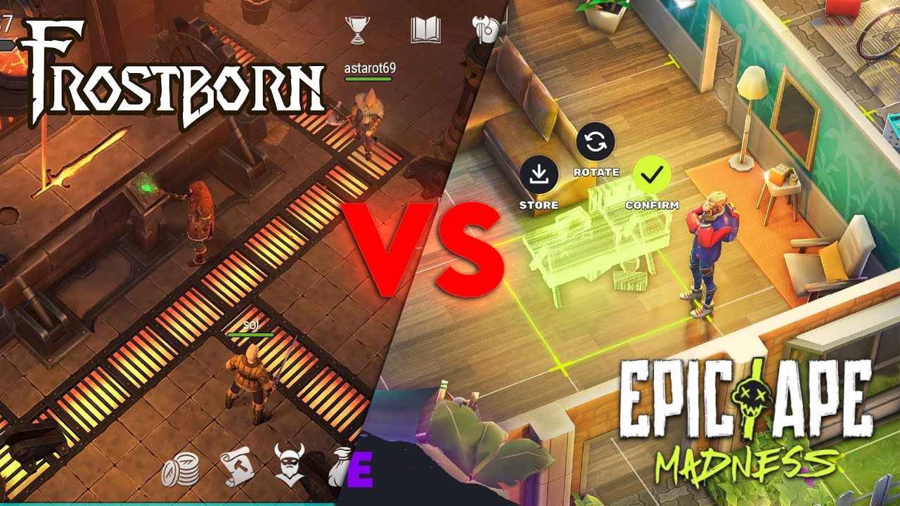 Frostborn vs Epic Ape Madness - YouTube