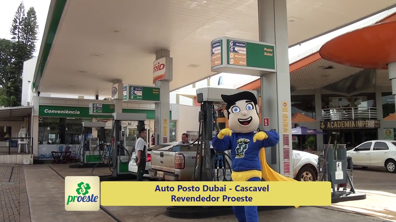 Auto Posto Dubai Revendedor Proeste 12.01.2019 - Cascavel - YouTube