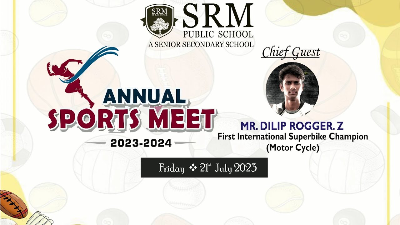 Annual Inter-house Sports Meet 2023-24 || Grades 6 to 12 || SRM Public ...