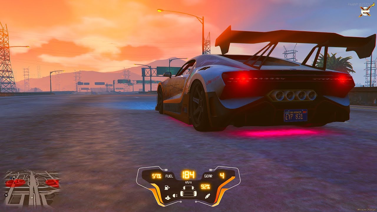 งานดำ หนีตำรวจ แตก 4 ล้อ จะรอดมั้ย ep.4 | GTA V RP ExtraTown - YouTube