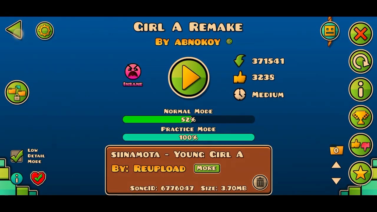 geometry dash girl a remake 2023 - YouTube