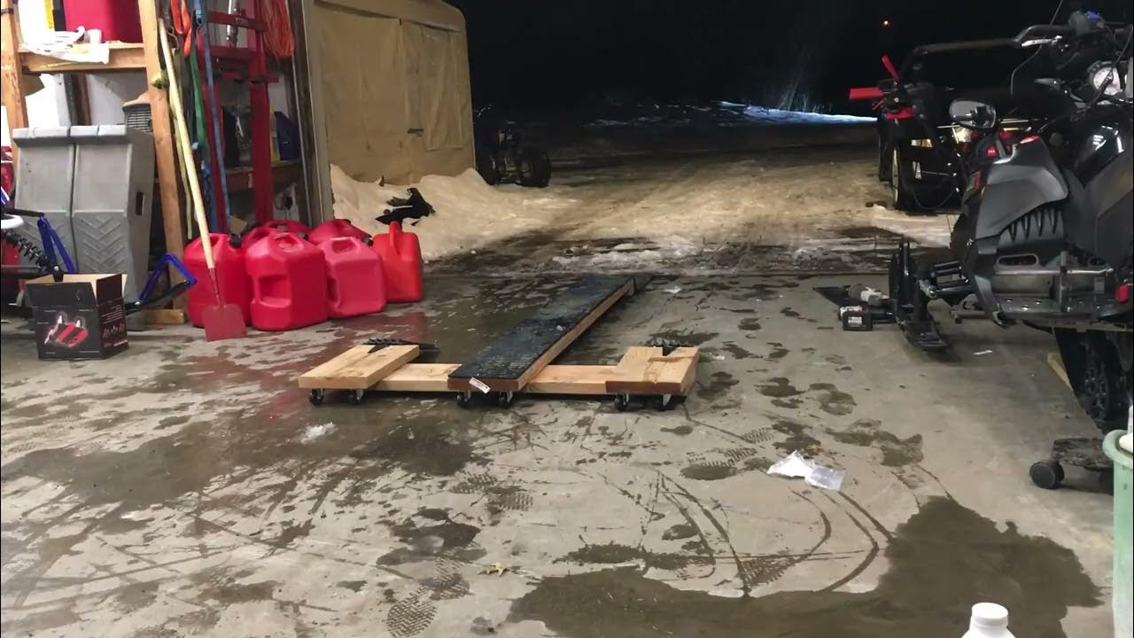 Homemade Snowmobile Dolly YouTube homemade-snowmobile-dolly-youtube
