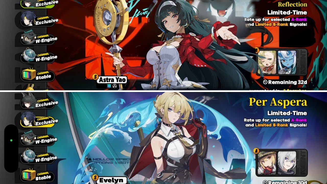 Astra Yao & Evelyn Info, Shiyu New Defense - Zenless Zone Zero - YouTube