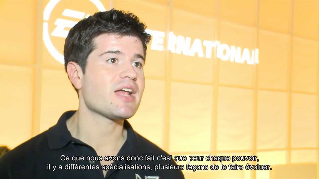 Mass Effect3 New GamesCom Interview Mike Gamble - YouTube