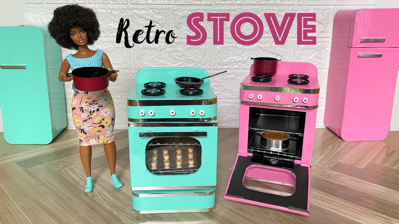 DIY Barbie Stove - YouTube