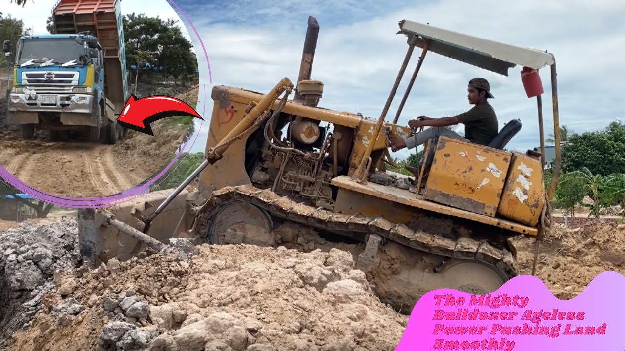 The Mighty Bulldozer Ageless Power Pushing Land Smoothly - YouTube