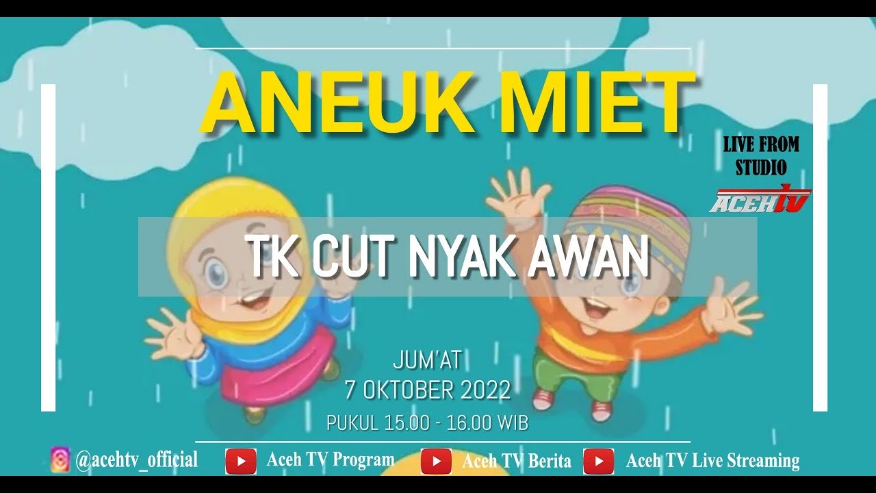 Tk Cut Nyak Awan #AcehTVLiveStreaming - YouTube