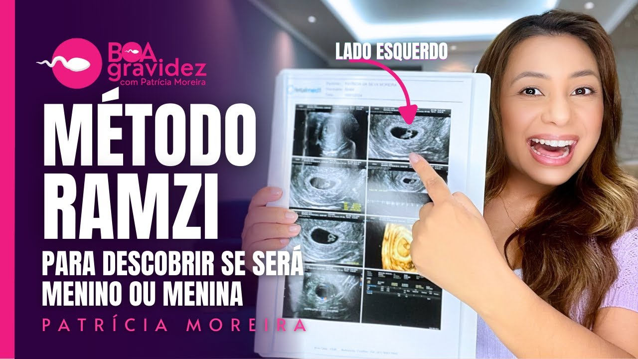 MÉTODO RAMZI: Descubra o Sexo do Bebê entre 6 a 8 semanas no ultrassom - YouTube