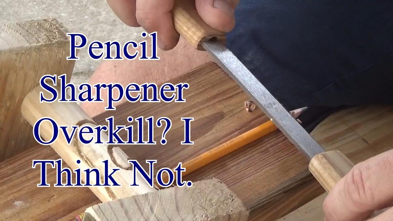 Pencil Sharpener Bench - YouTube