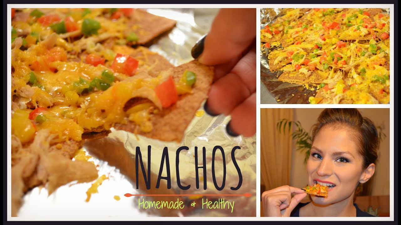 Cooking Monday: Homemade & Healthy Nachos - YouTube