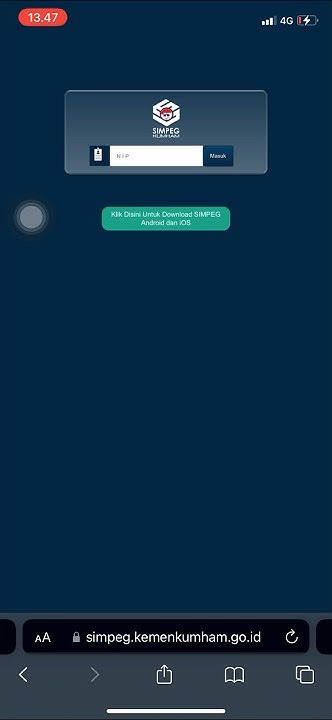 Cara Gampang Instal SIMPEG Kementerian Hukum dan HAM RI di IOS Iphone ...