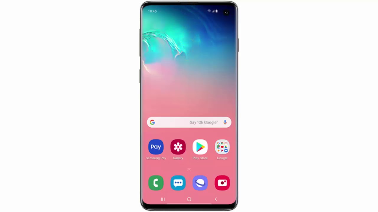 How to change the Edge position on your Samsung Galaxy S10, S10 Plus or ...