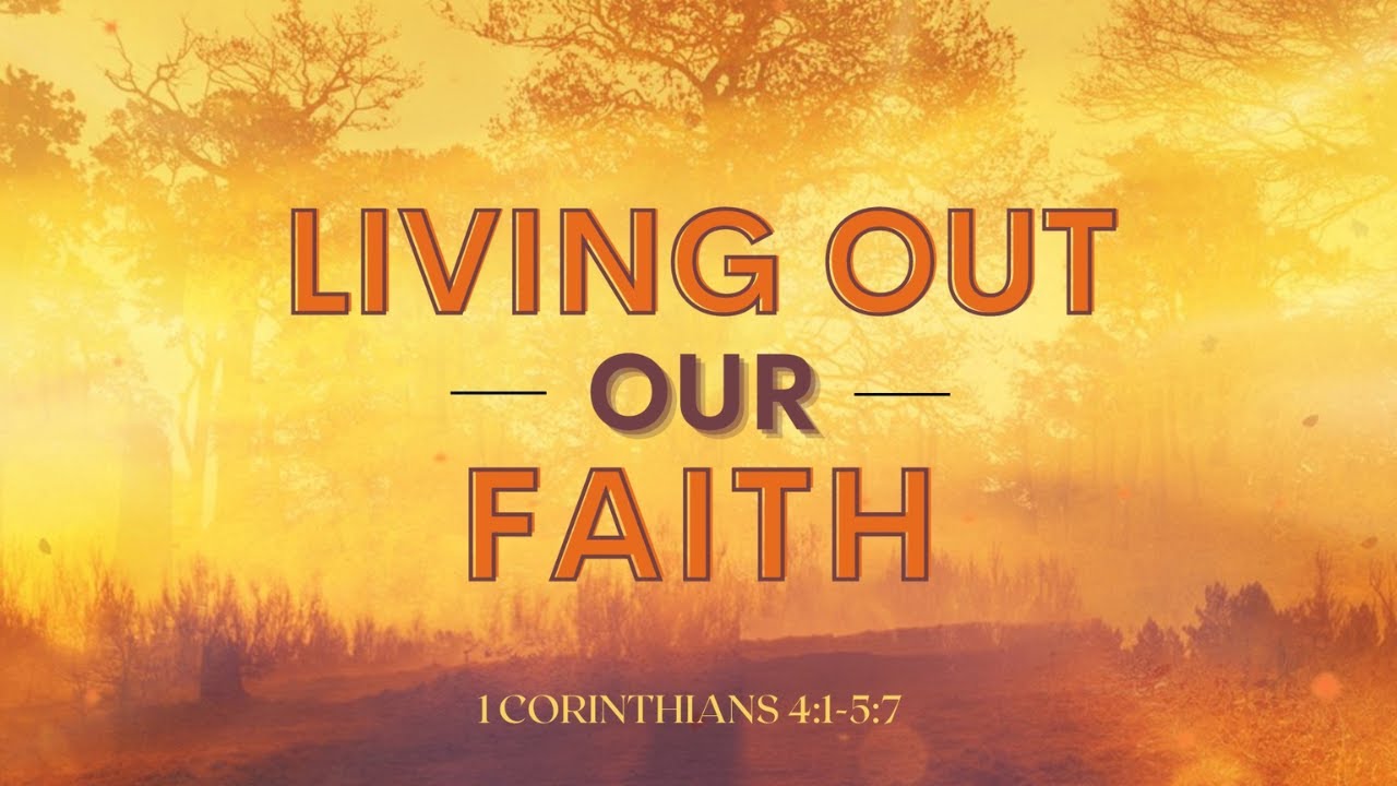“Living Out Our Faith” | United In Christ - YouTube