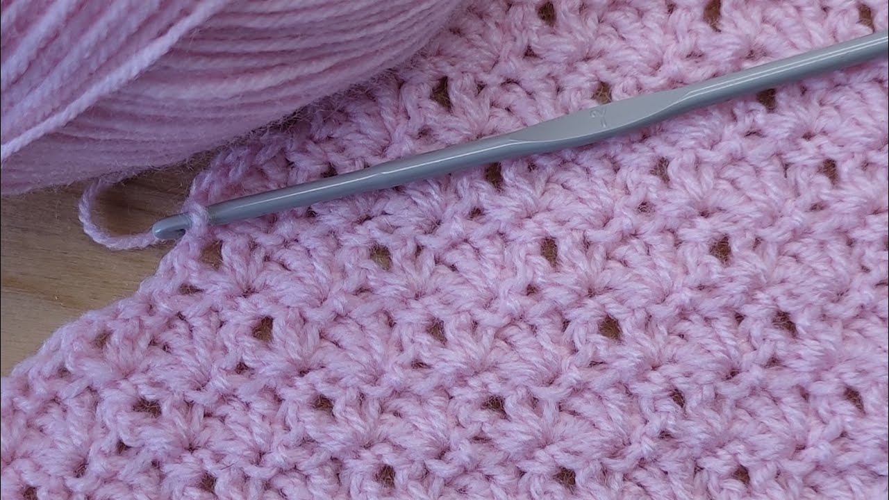 Amazingly simple 2 row crochet pattern/ SUPER EASY Pattern Crochet ...