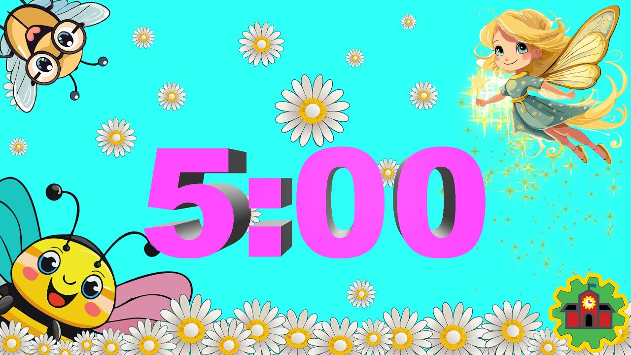 5 Minute Spring Timer with Music (2024) - YouTube