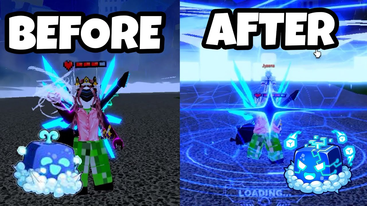 INSANE Control Before & After Rework Comparison in Blox Fruit - YouTube