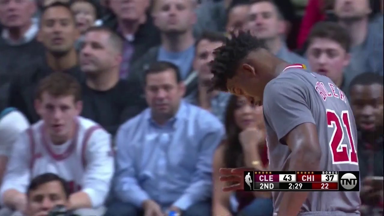 JIMMY BUTLER INJURY :( LEBRON EXPLOSION! CLEVELAND CAVALIERS VS CHICAGO ...