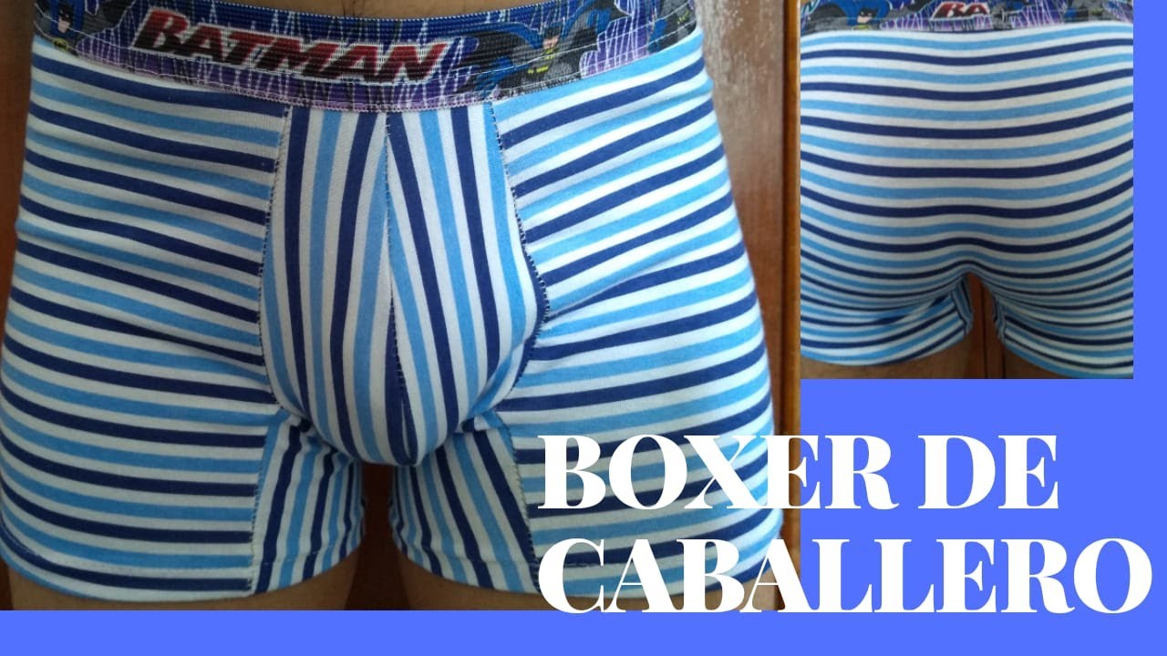 13. COMO HACER BOXER DE CABALLERO - YouTube