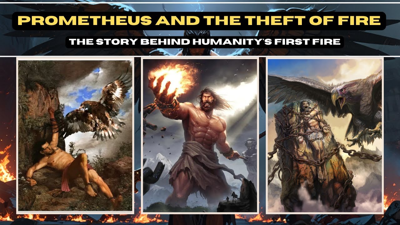 Prometheus and Fire Theft Explained | Ancient Greek Mythology # ...