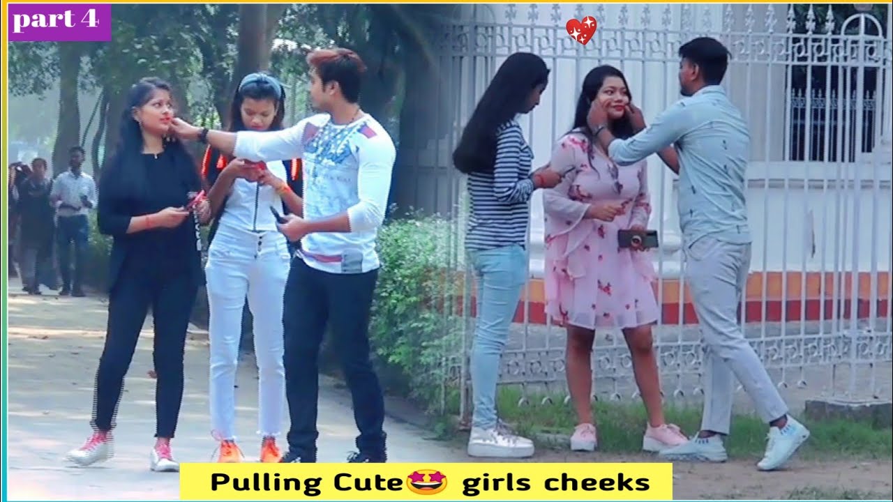 Pulling Cheeks prank [part 4] | GULLY STAR - YouTube