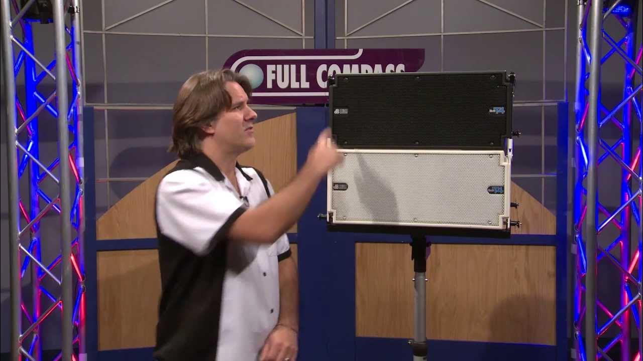 DB Technologies DVA-T4 8-inch Active Line Array Commercial Audio Loudspeaker Overview | Full ...