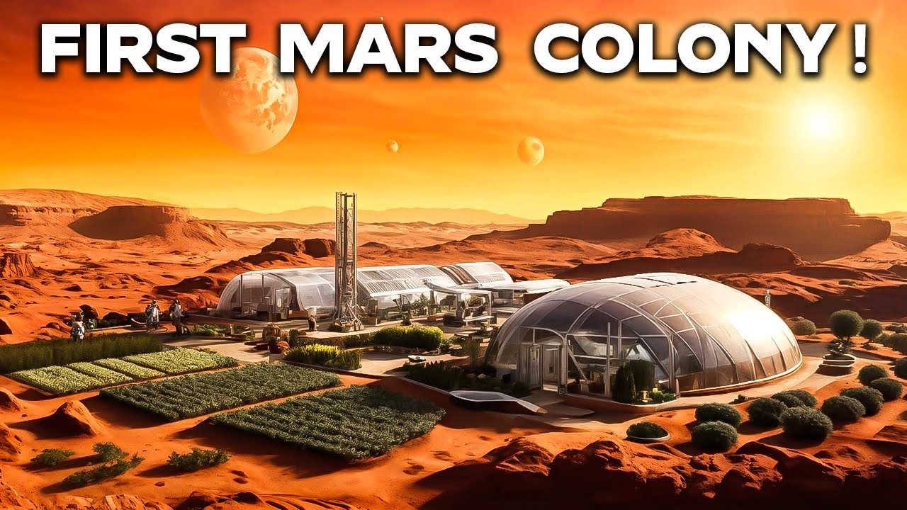 NASA's First Mars Colony Location Revealed! - YouTube