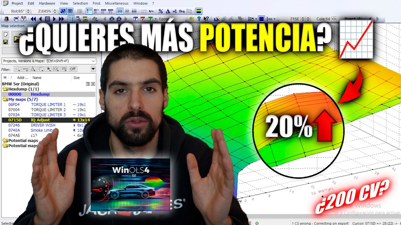 ¿Cómo Hacer una Stage 1? 🚗 Modificación de Mapas Explicado Paso a Paso ...