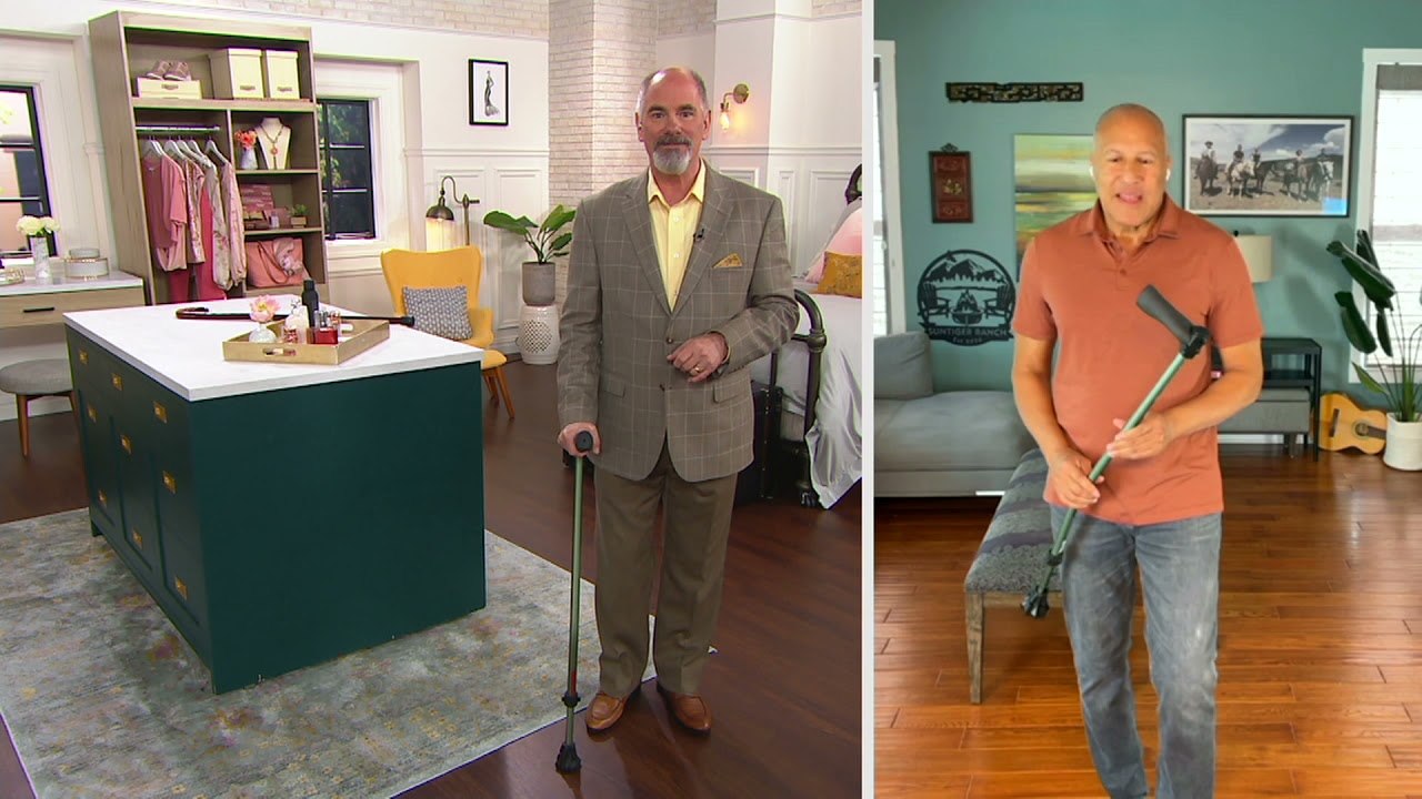 Dynamo Cyclone Cane with CrossBow Balance Technology on QVC - YouTube