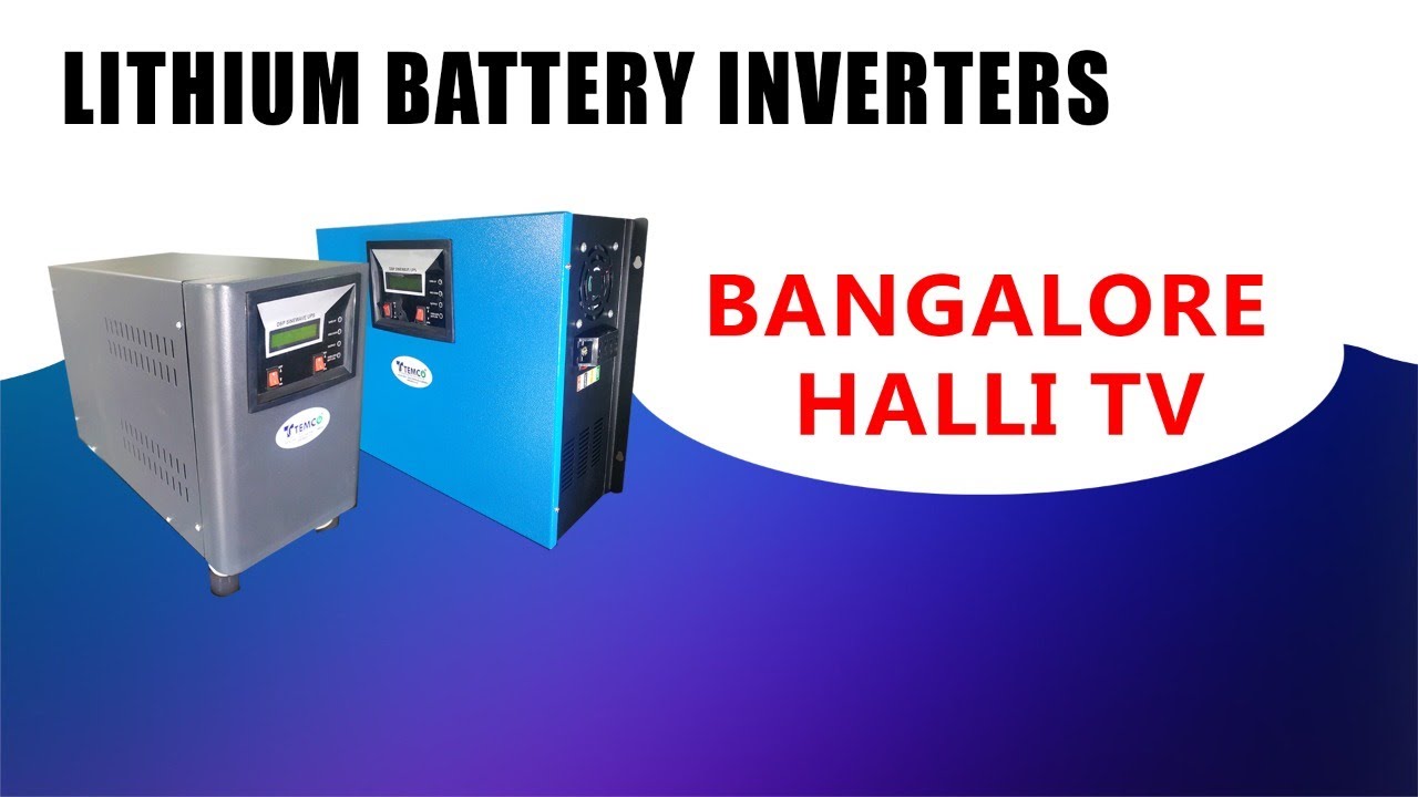 Inbuilt Lithium Battery Inverters - YouTube