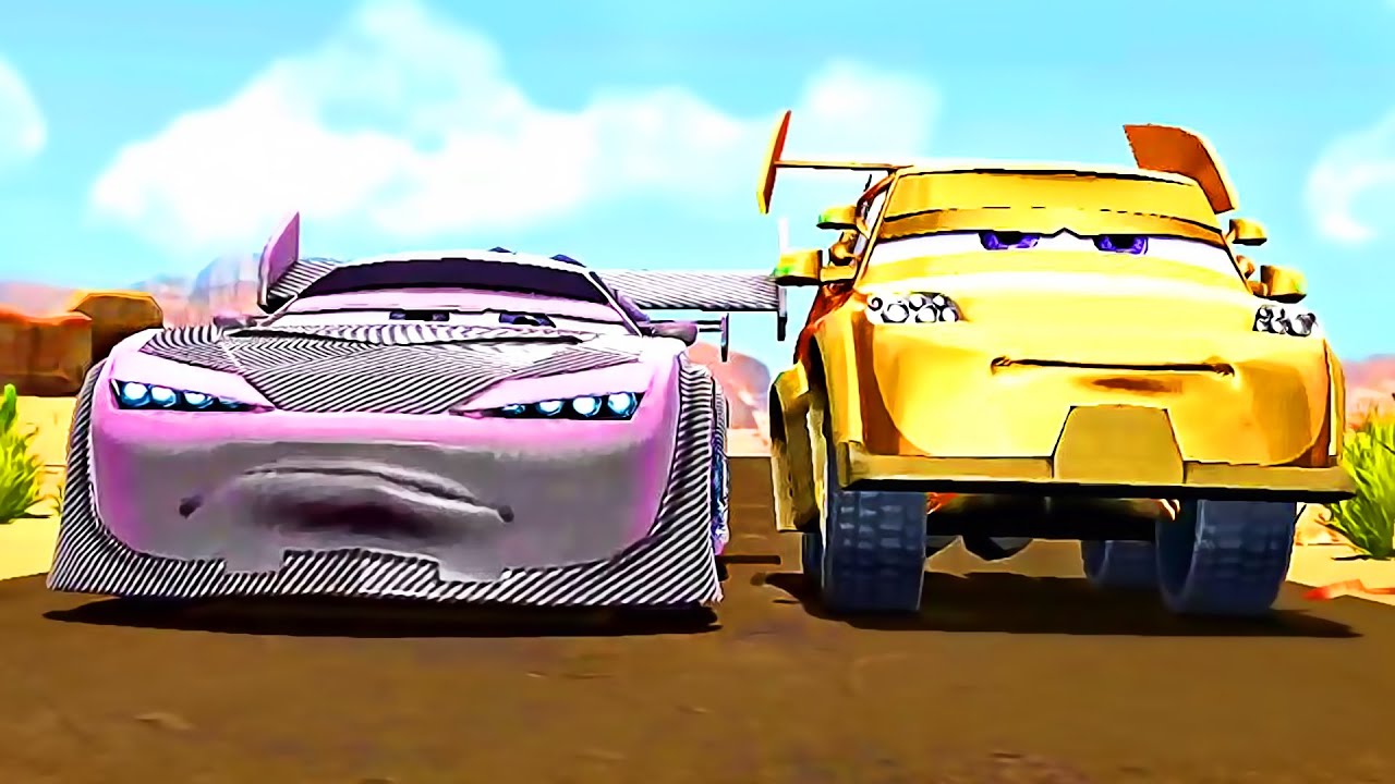 Cars 2: Fast as Lightning - Gold dj vs Boost - YouTube