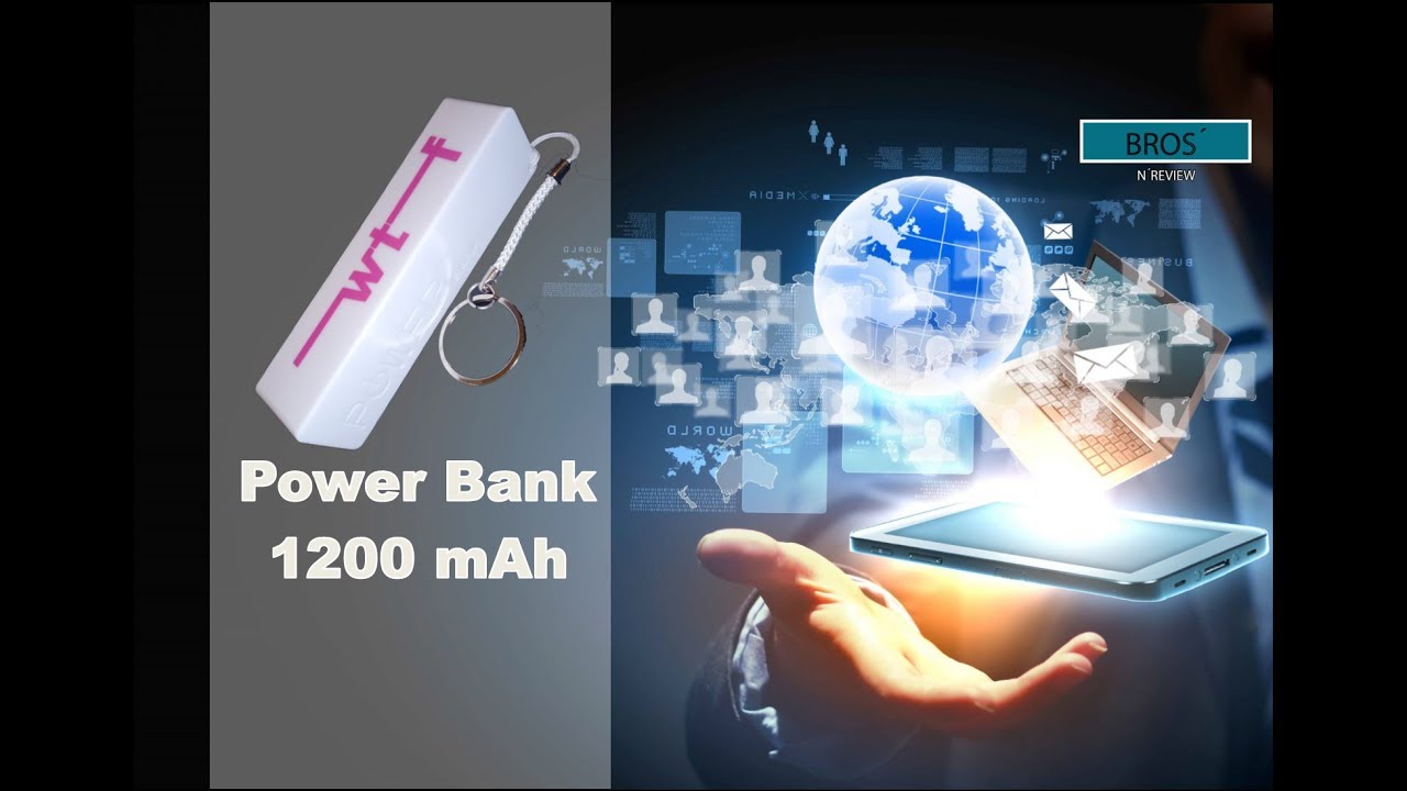 Power Bank WTF - Power Bank YOUTER - (unboxing) - YouTube